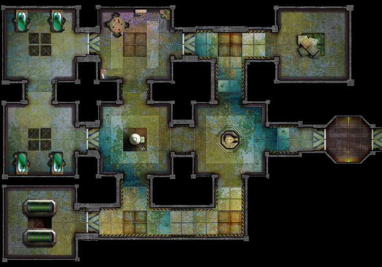 Sci-Fi Token Set - Loke BattleMats | Sci-Fi and Modern Battle Maps ...